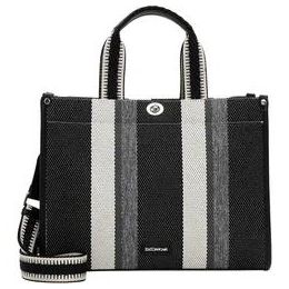 Emily & Noah Shopper EMILY & NOAH "Shopper E&N Jasmin", Damen, Gr. B/H/T: 36cm x 27cm x 14cm 0, schwarz (schwarz 100), Polyester, Taschen Shopper