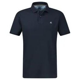 Poloshirt Lerros "Poloshirt mit COOL & DRY in GROSSEN GR&Ouml;SSEN", Damen, Gr. 5XL, classic navy, 60% Baumwolle, 40% Polyester, ohne Ausschnitt, Shirts, &Uuml;bergr&ouml;&szlig;e, Feuchtigkeitsregulierend, angenehm k&uuml;hl, Pflegeleicht