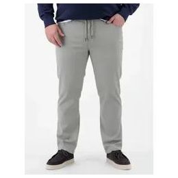 Chinohose Lerros "Leichte Chino mit Kordelzug", Herren, Gr. 42, L&auml;nge 34, tinted grau, 54% Baumwolle, 43% Nylon, 3% Elasthan, Hosen Chinohose