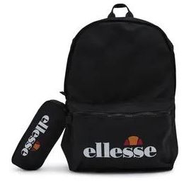 Freizeitrucksack Ellesse "RALFA BACKPACK & PENCIL CASE", schwarz, Rucks&auml;cke, Obermaterial: 100% Polyester, Freizeitrucksack, f&uuml;r Erwachsene, sportlicher Stil, aus Polyester, zweiteiliges Set