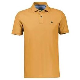 Poloshirt Lerros "Poloshirt mit COOL & DRY in GROSSEN GR&Ouml;SSEN", Damen, Gr. 6XL, dull peach, 60% Baumwolle, 40% Polyester, ohne Ausschnitt, Shirts, &Uuml;bergr&ouml;&szlig;e, Feuchtigkeitsregulierend, angenehm k&uuml;hl, Pflegeleicht