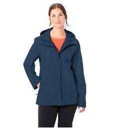 Regenjacke Vaude "WOMEN'S STRATHCONA JACKET", Herren, Gr. 46, schwarz sea, Web, Obermaterial: 100% Polyester. Futter: 100% Polyester, unifarben, regular fit taillenbedeckt, Rundhals, eingesetzt gerader Abschluss, Jacken Regenjacke, f&uuml;r Sport- und Outdoor, atmungsaktiv, wasserdicht, winddicht