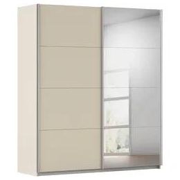 Schwebet&uuml;renschrank Rauch "Kleiderschrank Schrank Garderobe Schlafzimmerschrank CORTONA", beige (champagner), B:181cm H:210cm T:62cm, Holzwerkstoff, Schr&auml;nke, Schwebet&uuml;renschrank, in 3 Ausstattungen BASIC/CLASSIC/PREMIUM (SOFT-CLOSE) MADE IN GERMANY