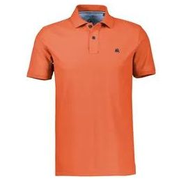 Poloshirt Lerros "Poloshirt mit COOL & DRY in GROSSEN GR&Ouml;SSEN", Damen, Gr. 4XL, vivid rot, 60% Baumwolle, 40% Polyester, ohne Ausschnitt, Shirts, &Uuml;bergr&ouml;&szlig;e, Feuchtigkeitsregulierend, angenehm k&uuml;hl, Pflegeleicht