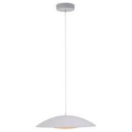 Sch&ouml;ner Wohnen LED Pendelleuchte "LENTE", wei&szlig;, 1, &Oslash; 50cm H: 30cm, 1 Stk., SCH&Ouml;NER WOHNEN-KOLLEKTION, Leuchten, SCH&Ouml;NER WOHNEN Kollektion, Downlight, LED Pendelleuchte