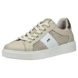 Sneaker Nero Giardini "Nero Giardini Sneaker Leder", Herren, Gr. 37, beige, Leder, Schuhe Sneaker