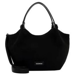 Emily & Noah Shopper EMILY & NOAH "Shopper E&N Jeanna", Damen, Gr. B/H/T: 35cm x 24cm x 10cm 0, schwarz (schwarz 100), Polyurethan, Taschen Shopper