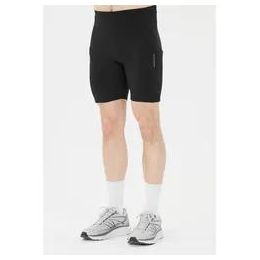 Funktionstights Endurance "Strong", Herren, Gr. M, US-Gr&ouml;&szlig;en, schwarz, 77% Polyester, 23% Elasthan, unifarben, Hosen, f&uuml;r ein angenehmes Tragegef&uuml;hl beim Laufen
