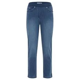 5-Pocket-Hose RAPHAELA BY Brax "Style PAMINA 6/8", Damen, Gr. 48, Normalgr&ouml;&szlig;en, jeans, Denim/Jeans, 50% Baumwolle, 40% Lyocell, 7% Elastomultiester, 3% Elasthan, Hosen 5-Pocket-Hose