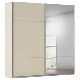 Schwebet&uuml;renschrank Rauch "Kleiderschrank Schrank Garderobe Schlafzimmerschrank CORTONA", beige (champagner), B:226cm H:229cm T:62cm, Holzwerkstoff, Schr&auml;nke, Schwebet&uuml;renschrank, in 3 Ausstattungen BASIC/CLASSIC/PREMIUM (SOFT-CLOSE) MADE IN GERMANY