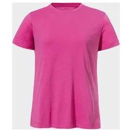 Sch&ouml;ffel Funktionsshirt SCH&Ouml;FFEL "T Shirt Hohberg L", Damen, Gr. 34, 3305, pink, Oberstoff: 60% Baumwolle, 40% Polyester, Rundhals, Shirts Funktionsshirt