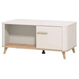 Couchtisch Home Affaire "Darwen Wohnzimmertisch, Sofatisch, Beistelltisch, Kaffeetisch", kaschmir, B:101cm H:46cm T:54cm, Tische, Couchtisch, 3D-folienummantelte MDF-Front, ABS 1 mm, Stauraum