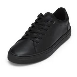Marc O'Polo Sneaker MARC O'POLO "aus edlem Rindnappaleder", Herren, Gr. 44, schwarz, Obermaterial: 100% Leder (Rind), Schuhe Sneaker