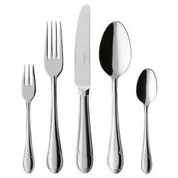 Villeroy & Boch Besteck-Set VILLEROY & BOCH "Tafelbesteck Mademoiselle 30er Set silber", silber, 30, Essbesteck-Sets, rostfrei, sp&uuml;lmaschinengeeignet