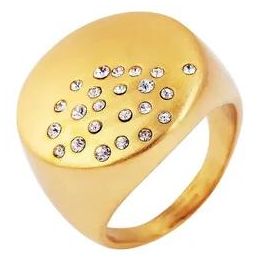 Adelia&acute;s Fingerring ADELIA ́S "Damen Ring aus Edelstahl" Gr. 56, gold, Fingerringe, Damen, 56, Edelstahl, Fingerring