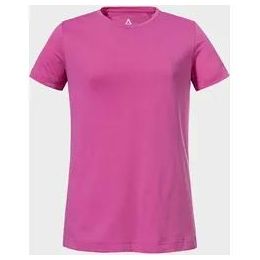 Sch&ouml;ffel Funktionsshirt SCH&Ouml;FFEL "T Shirt Buchberg L", Damen, Gr. 42, 3305, pink, Oberstoff: 60% Baumwolle, 40% Polyester, Rundhals, Shirts Funktionsshirt