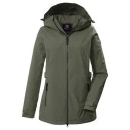 Funktionsjacke "GS 114 WMN JCKT", Damen, Gr. 44, olivgr&uuml;n, Oberseite: 100% Polyester;R&uuml;ckseite: 100% Polyester;Futter: 100% Polyester;Futter 2:, G.I.G.A. DX BY KILLTEC, Jacken Funktionsjacke, Atmungsaktiv, winddicht, wasserabweisend, Teflon EcoEliteTM