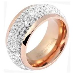 Adelia&acute;s Fingerring ADELIA ́S "Damen Ring aus Edelstahl" Gr. 60, gold, Fingerringe, Damen, 60, Edelstahl, Fingerring