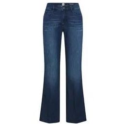 5-Pocket-Jeans Brax "Style MARY S", Damen, Gr. 38, Normalgr&ouml;&szlig;en, dunkelblau, Denim/Jeans, 75% Baumwolle, 17% Polyester, 5% Elastomultiester, 3% Elasthan, Jeans 5-Pocket-Jeans