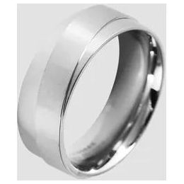 Adelia&acute;s Fingerring ADELIA ́S "Herren Ring aus Edelstahl" Gr. 68, silber, Fingerringe, Herren, 68, Edelstahl, Fingerring
