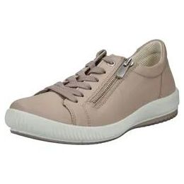 Sneaker Legero "Legero Sneaker Glattleder", Damen, Gr. 39, rosa, Glattleder, Schuhe Sneaker
