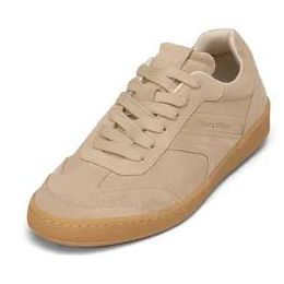 Marc O'Polo Sneaker MARC O'POLO "aus edlem Rindleder", Herren, Gr. 41, dusty sand, Obermaterial: 100% Leder (Rind), unifarben, Schuhe Sneaker