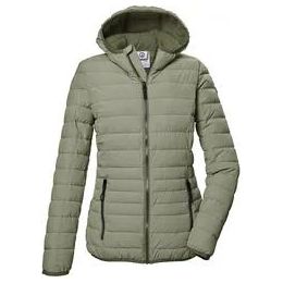 Steppjacke "GS 65 WMN QLTD JCKT", Damen, Gr. 38, dunkelgr&uuml;n, Obermaterial: 100% Polyester;Futter: 100% Polyester;F&uuml;llung: 100% Polyester, G.I.G.A. DX BY KILLTEC, Jacken Steppjacke, Leichte Steppjacke: wasserabweisend, winddicht, PFAS-frei impr&auml;gniert