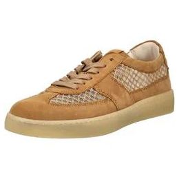 Sneaker Gabor "Gabor Sneaker Veloursleder/Textil", Herren, Gr. 38, braun, Textil, Veloursleder, Schuhe Sneaker