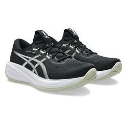 Laufschuh asics "GEL-CUMULUS 28", Damen, Gr. 40, schwarz, wei&szlig;, Synthetik, Schuhe Laufschuh, sportlicher Stil, leicht profiliertes Laufsohlenprofil, Schn&uuml;rung