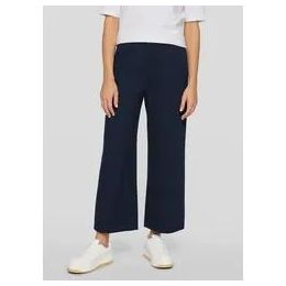 Stoffhose Rabe, Damen, Gr. 40, N-Gr, marine, Web, Obermaterial: 48% Viskose, 47% Polyester, 5% Elasthan, unifarben, normal 7/8-L&auml;nge, Hosen Stoffhose, 7/8-L&auml;nge, mit weitem Bein