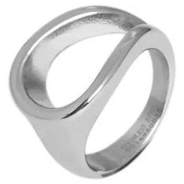 Adelia&acute;s Fingerring ADELIA ́S "Damen Ring aus Edelstahl" Gr. 54, silber, Fingerringe, Damen, 54, Edelstahl, Fingerring