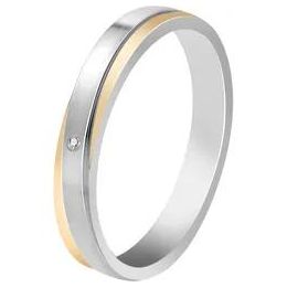 Adelia&acute;s Fingerring ADELIA ́S "Damen Ring aus Edelstahl mit Strass Steinchen" Gr. 58, silber, Fingerringe, Damen, 58, Edelstahl, Fingerring