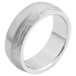 Adelia&acute;s Fingerring ADELIA ́S "Herren Ring aus Edelstahl" Gr. 52, silber, Fingerringe, Herren, 52, Edelstahl, Fingerring