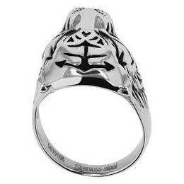 Adelia&acute;s Fingerring ADELIA ́S "Herren Ring aus Edelstahl" Gr. 68, silber, Fingerringe, Herren, 68, Edelstahl, Fingerring