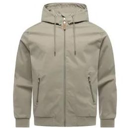 Outdoorjacke Ragwear "Stewie Twill YOUMODO", Herren, Gr. XXL (56), helloliv, Obermaterial: 100% Polyester. Futter: 100% Polyester, gerade h&uuml;ftbedeckend, hoch geschlossener Ausschnitt, &Auml;rmel ohne &Auml;rmelschlitz Rippstrickb&uuml;ndchen, Jacken Outdoorjacke, stylische Herren &Uuml;bergangsjacke mit gro&szlig;er Kapuze
