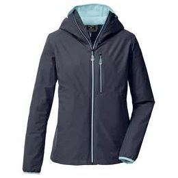 Funktionsjacke Killtec "KOS 73 WMN JCKT", Damen, Gr. 46, nachtblau, Obermaterial: 100% Polyester;Futter: 100% Polyester, Jacken Funktionsjacke, Wind- und wasserdicht, atmungsaktiv, packbar, verstellbar