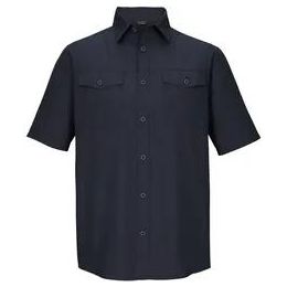 Funktionshemd Killtec "KOS 63 MN WVN SHRT", Herren, Gr. XXL, Normalgr&ouml;&szlig;en, navy, Obermaterial: 100% Polyester;Futter: 100% Polyester, Hemden, Schnelltrocknendes Herrenhemd mit Kentkragen und Brusttaschen