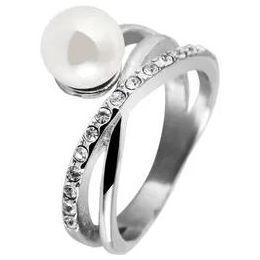 Adelia&acute;s Fingerring ADELIA ́S "Damen Ring aus Edelstahl" Gr. 54, silber, Fingerringe, Damen, 54, Edelstahl, Fingerring