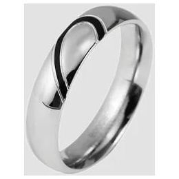 Adelia&acute;s Fingerring ADELIA ́S "Herren Ring aus Edelstahl" Gr. 70, silber, Fingerringe, Herren, 70, Edelstahl, Fingerring