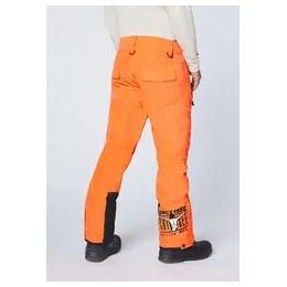 Skihose Chiemsee, Herren, Gr. 50, Normalgr&ouml;&szlig;en, shocking orange, 100% Polyester, Hosen Skihose