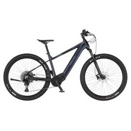 E-Bike Fischer FAHRRAD "MONTIS 8.0I 711 ULTIMATE" Gr. 43, blau, Elektrofahrr&auml;der, 43cm, 29 Zoll (73,66cm)