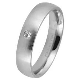 Adelia&acute;s Fingerring ADELIA ́S "Damen Ring aus Edelstahl mit Strass Steinchen" Gr. 52, silber, Fingerringe, Damen, 52, Edelstahl, Fingerring
