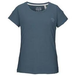 T-Shirt "GS 39 WMN TSHRT", Damen, Gr. 38, dunkelblau, Obermaterial: 65% Polyester, 30% Baumwolle, 5% Elasthan, G.I.G.A. DX BY KILLTEC, Rundhals, Shirts T-Shirt, Weiches Stretch-T-Shirt, Carbon Finish, floraler Print