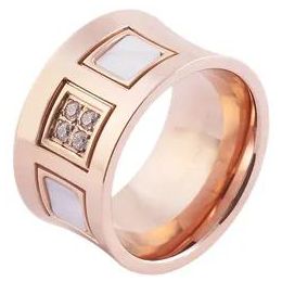 Adelia&acute;s Fingerring ADELIA ́S "Damen Ring aus Edelstahl" Gr. 60, gold, Fingerringe, Damen, 60, Edelstahl, Fingerring