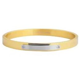 Adelia&acute;s Armreif ADELIA ́S "Damen Armband &ndash; Armreif aus Edelstahl &Oslash; 5,6 cm cm", gold, Armb&auml;nder, Damen, 5,6cm, Edelstahl, Armreif, Ideal als Geschenk zum Geburtstag