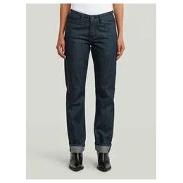 G-Star Raw 5-Pocket-Jeans G-STAR "G-STAR Lennoxx Slim Straight Jeans", Damen, Gr. 24, L&auml;nge 32, neo raw denim, Obermaterial: 75% Baumwolle, 25% Baumwolle, Jeans 5-Pocket-Jeans