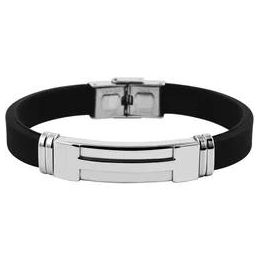 Adelia&acute;s Armband ADELIA ́S "Unisex Armband aus Kautschuk 21 cm", schwarz, Armb&auml;nder, Damen, 21cm, Kautschuk, Armband, Perfekt zum Verschenken an besondere Menschen