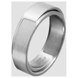 Adelia&acute;s Fingerring ADELIA ́S "Herren Ring aus Edelstahl" Gr. 66, silber, Fingerringe, Herren, 66, Edelstahl, Fingerring