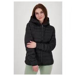 Steppjacke LPO "GILMOUR MELVILLE X Women", Damen, Gr. 44L, schwarz, 100% Polyester, figurbetont, mit innenliegendem Gummizug, Jacken Steppjacke, auch in Gro&szlig;en Gr&ouml;&szlig;en erh&auml;ltlich