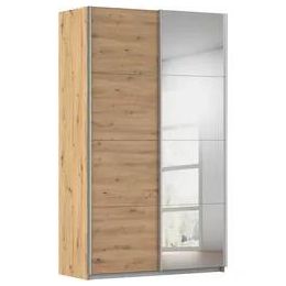 Schwebet&uuml;renschrank Rauch "Kleiderschrank Schrank Garderobe Schlafzimmerschrank CORTONA", eiche artisan, B:136cm H:229cm T:62cm, Holzwerkstoff, Schr&auml;nke, Schwebet&uuml;renschrank, in 3 Ausstattungen BASIC/CLASSIC/PREMIUM (SOFT-CLOSE) MADE IN GERMANY